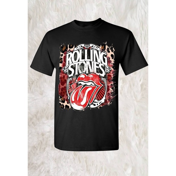 Margaret | Shirts | Rolling Stone Rock Star Shirt Short Sleeves Tshirt Gift For Rock Fan | Poshmark